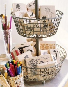 Decorating with Baskets {18 Everyday Ideas} - TIDBITS&TWINE