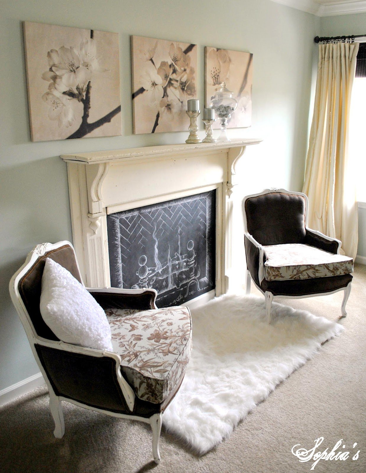 Design Idea: 1 Chair + 2 Fabrics - Tidbits&Twine