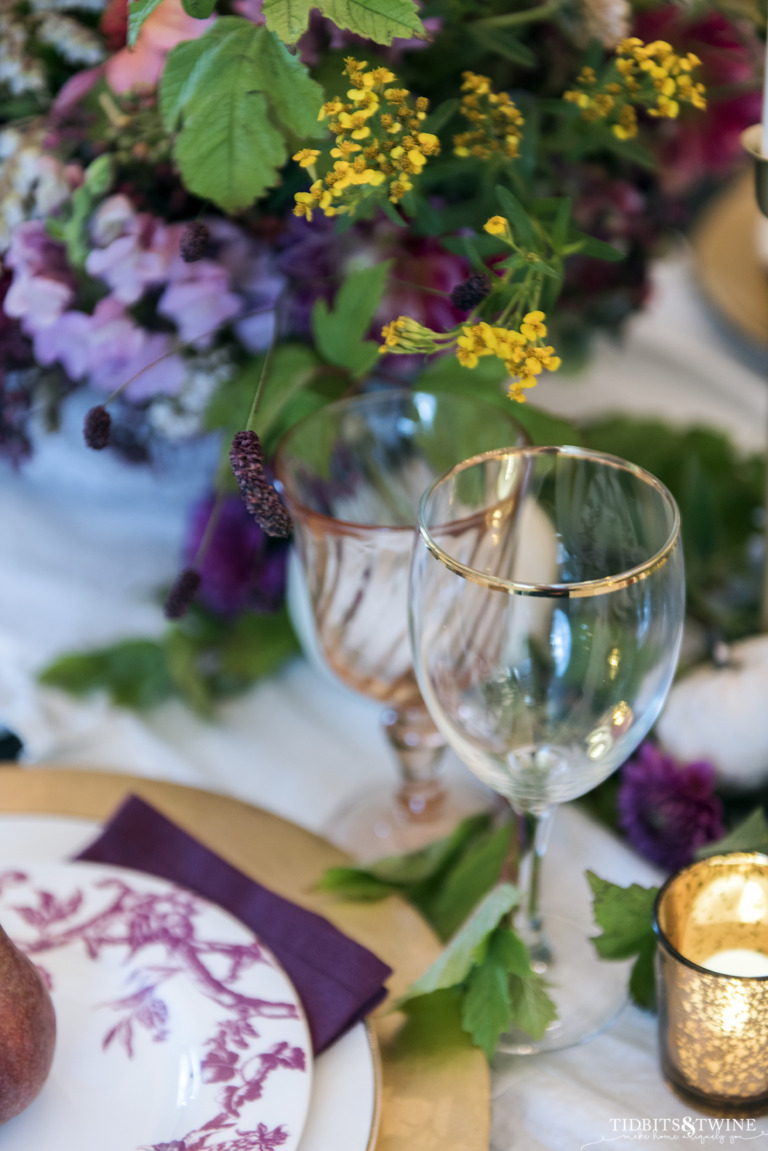 How to Create a Gorgeous Fall French Tablescape - Tidbits&Twine