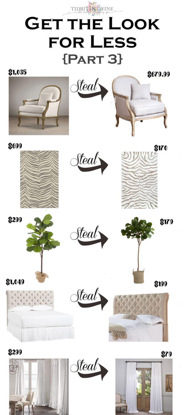 Stylish Home Décor Steals: The Look for Less Part 4 - Tidbits&Twine