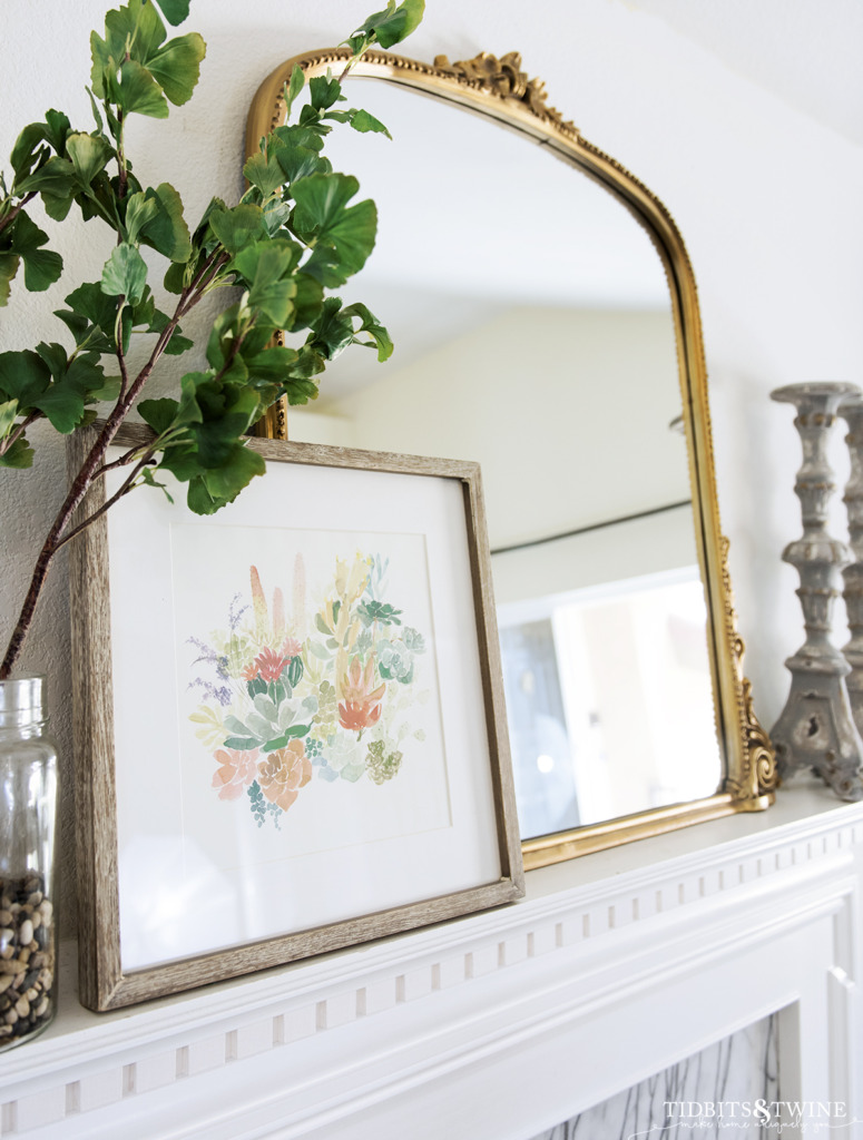 Simple Spring Decorating Ideas for the Living Room - Tidbits&Twine