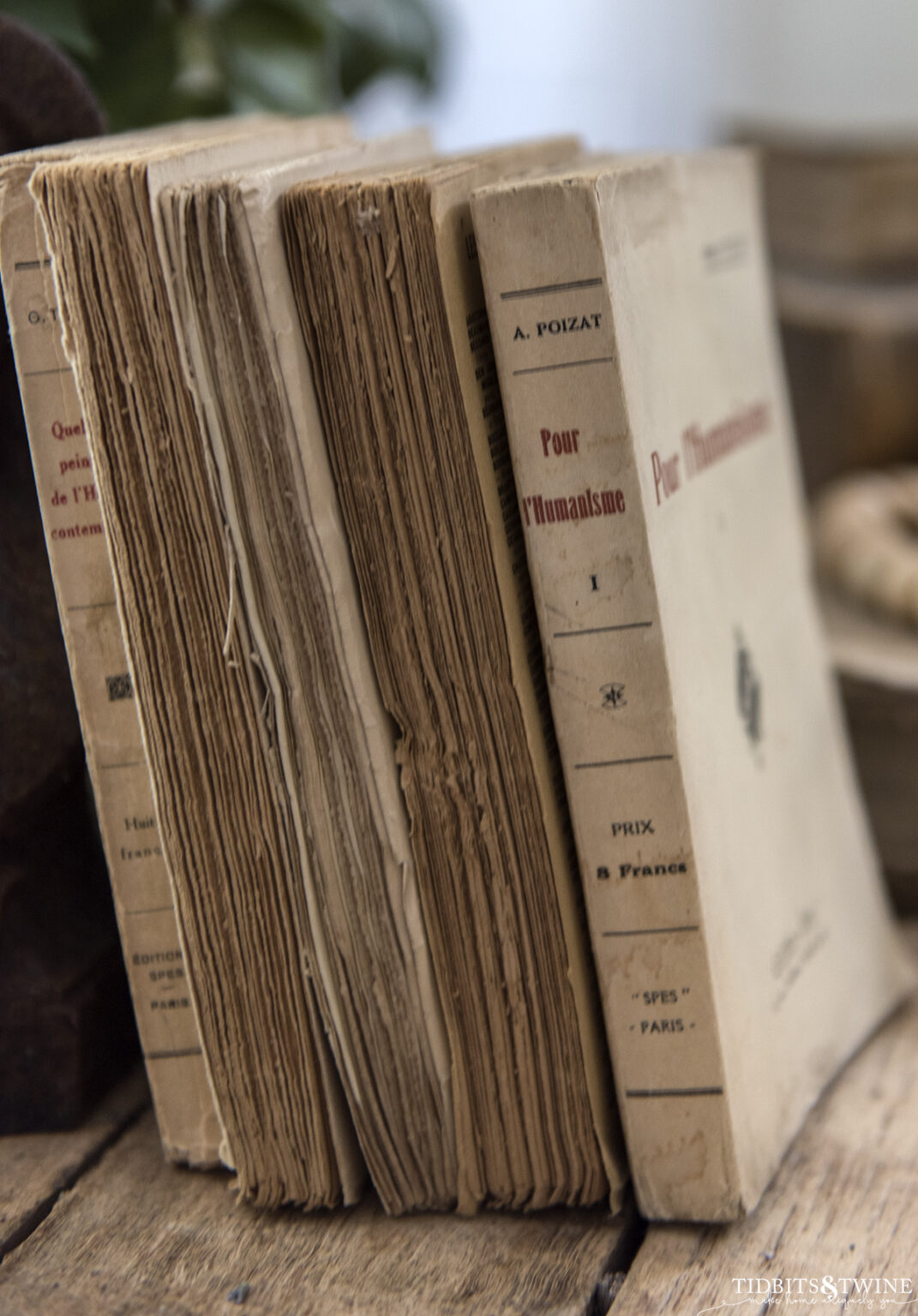 French Paperback Book: Pour l'Humanisme - Tidbits&Twine