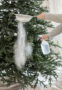 How to Flock a Christmas Tree the Easy Way - Tidbits&Twine