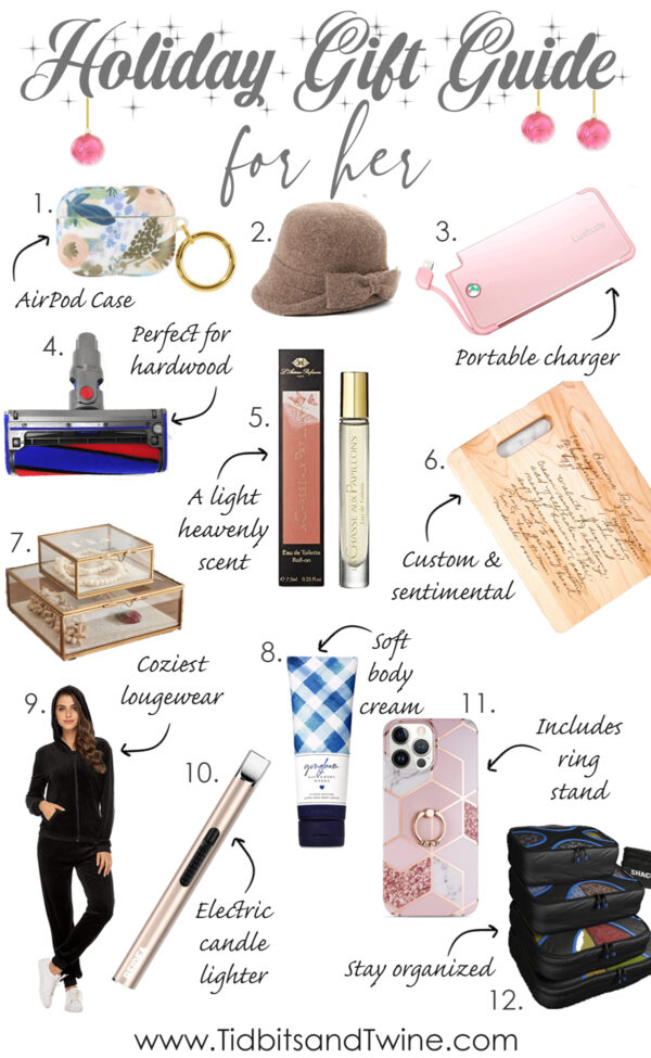 Christmas Gift Guide with Everything You'll Want - Tidbits&Twine