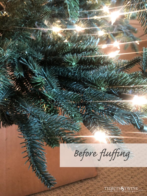 How To Add Ribbon Loops To A Christmas Tree - Full Decorating Tutorial