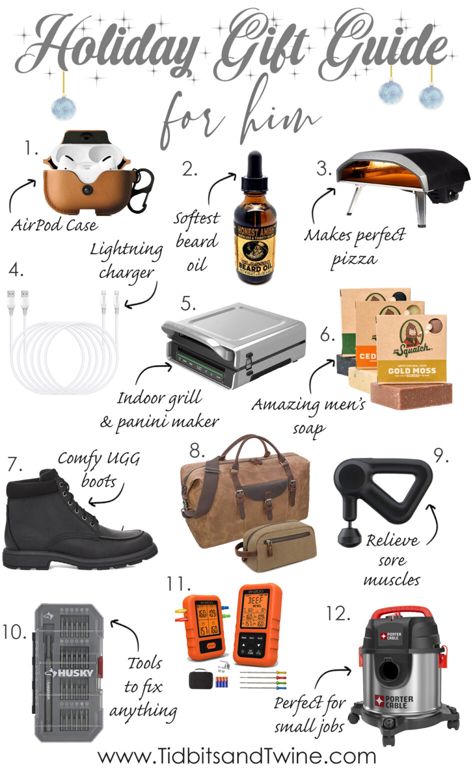 Christmas Gift Guide with Everything You'll Want - Tidbits&Twine