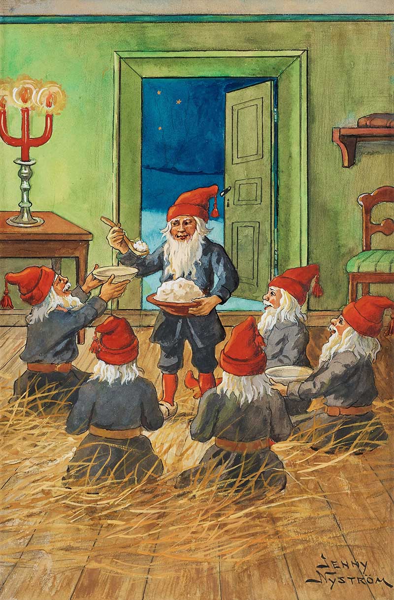The Story of Tomte - The Christmas Gnome - Tidbits&Twine