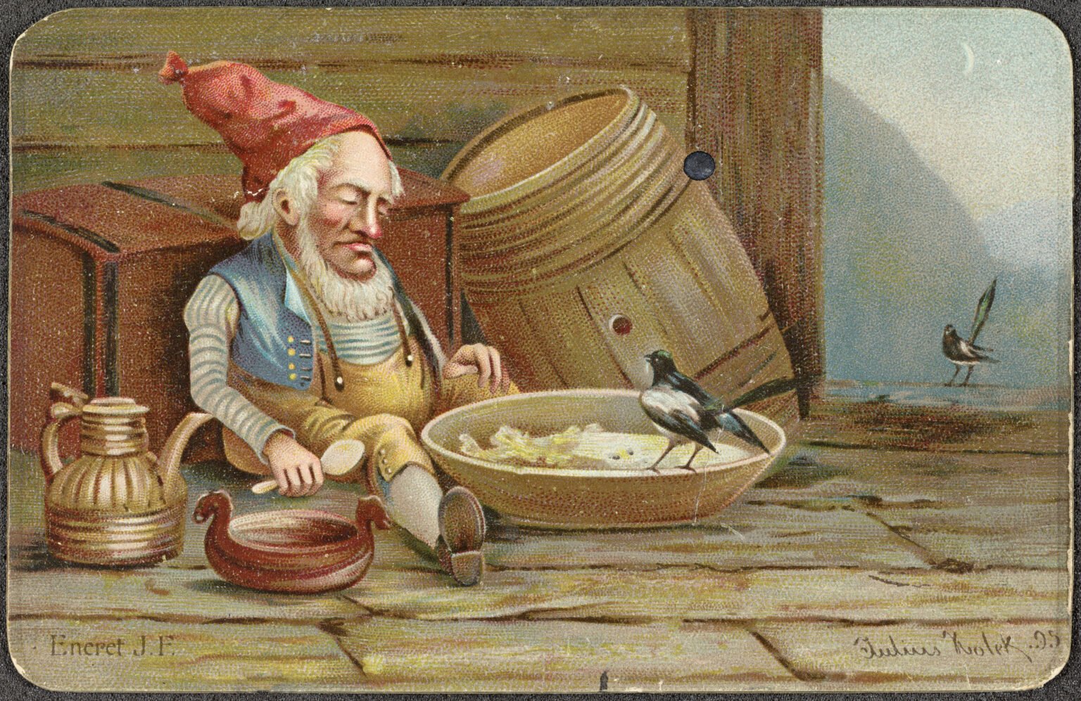 The Story of Tomte - The Christmas Gnome - Tidbits&Twine