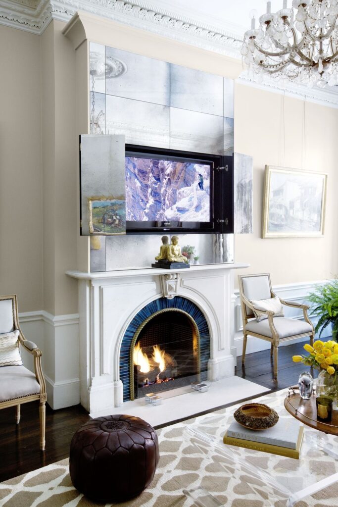 Designer Secret: How to Hide a TV in Plain Sight! - Tidbits&Twine