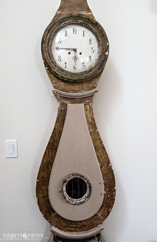 Mora Clock Makeover - I Finally Painted It! - Tidbits&Twine