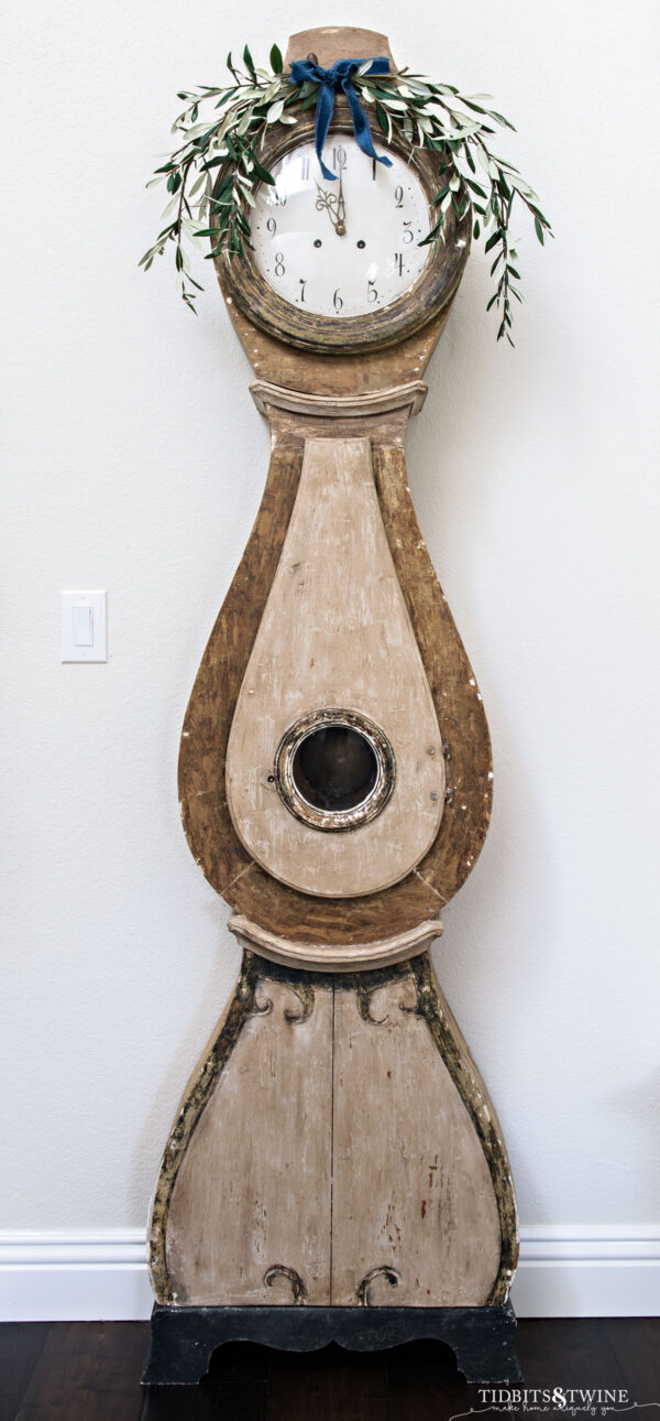 Mora Clock Makeover - I Finally Painted It! - Tidbits&Twine