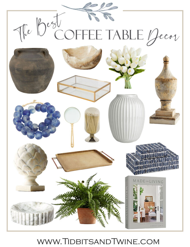 How to Arrange a Coffee Table: 6 Easy Layout Ideas