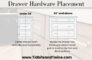 An Easy Cabinet Hardware Placement Guide - Tidbits&Twine
