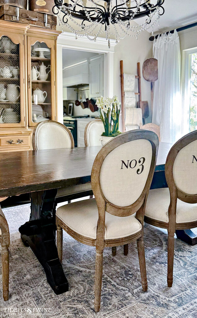 How to Refinish a Table with Stain - Tidbits&Twine