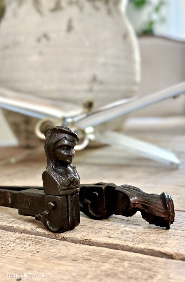 Antique French Shutter Dogs (and why You'll Want a Pair) - Tidbits&Twine