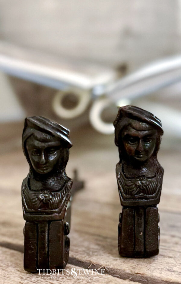 Antique French Shutter Dogs (and why You'll Want a Pair) - Tidbits&Twine