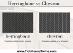 Your Guide to Herringbone Floors - Tidbits&Twine