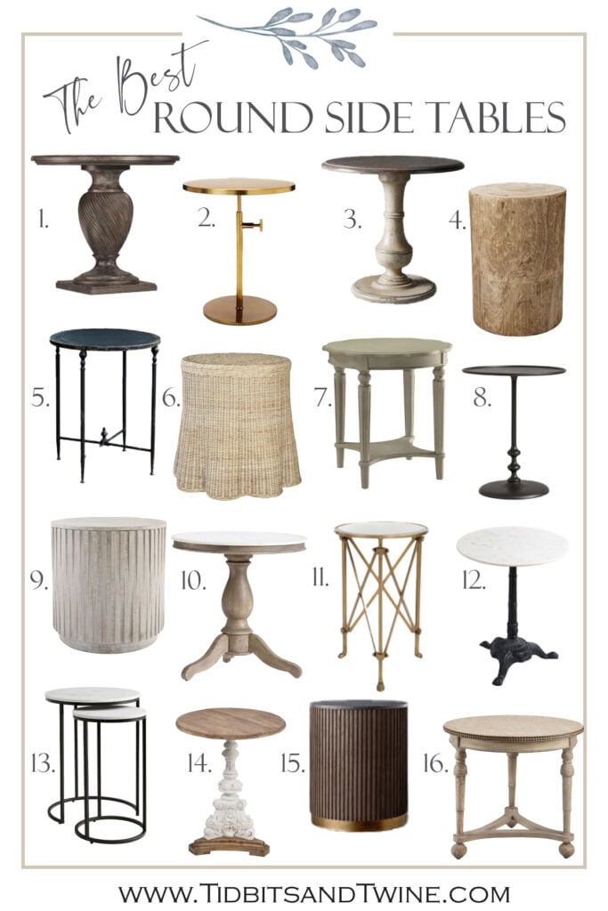 End Table Height Guide + My Fav Picks - Tidbits&Twine
