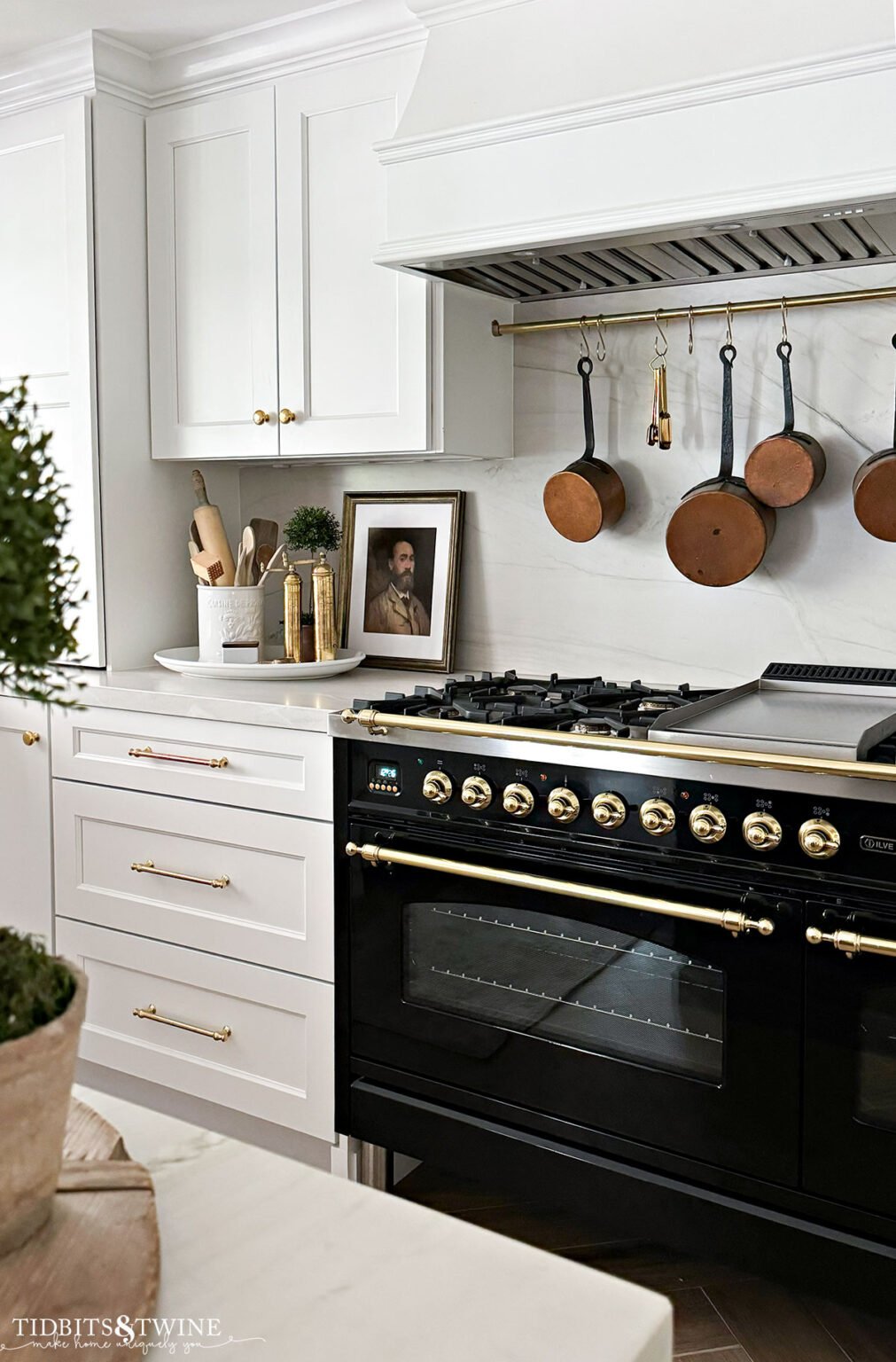 Collected Kitchen Ideas: Mixing Antiques & Everyday Pieces