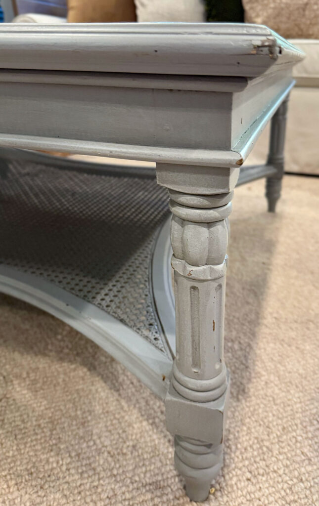 My Wood Look Painted Coffee Table - Tidbits&Twine