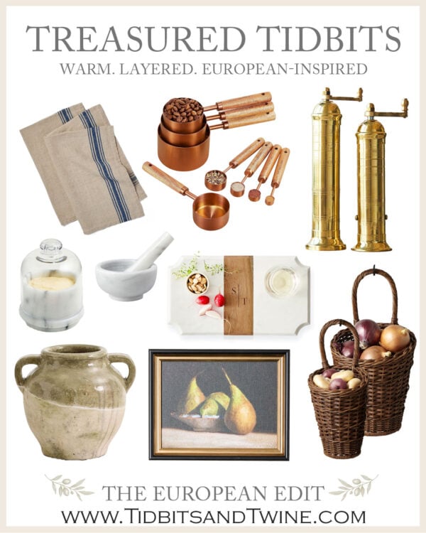 European Kitchen Decor: Warm, Layered & Timeless